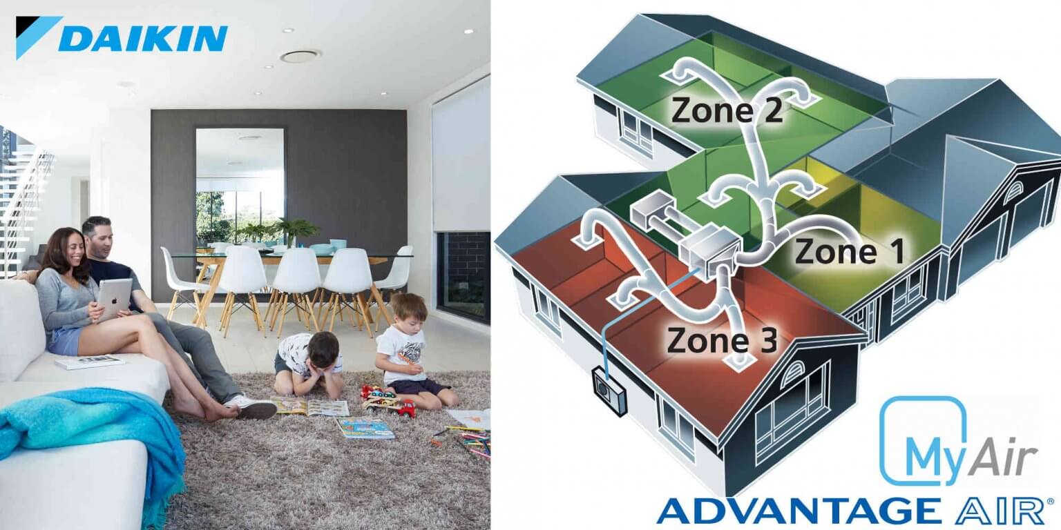 Ducted Reverse Cycle Heating Systems Melbourne - Dale Air