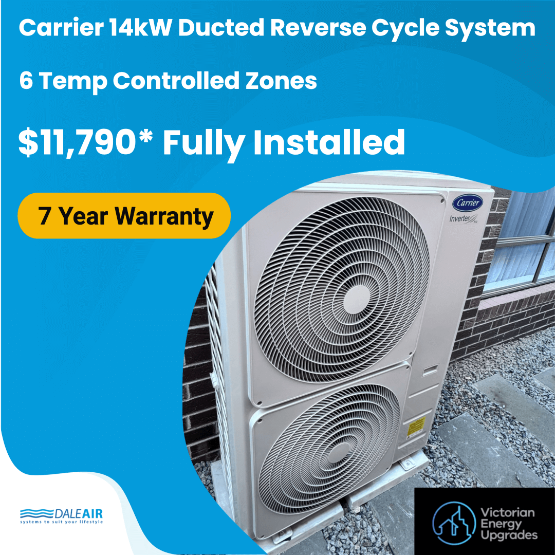 Ducted Reverse Cycle Air Conditioning Melbourne - Dale Air